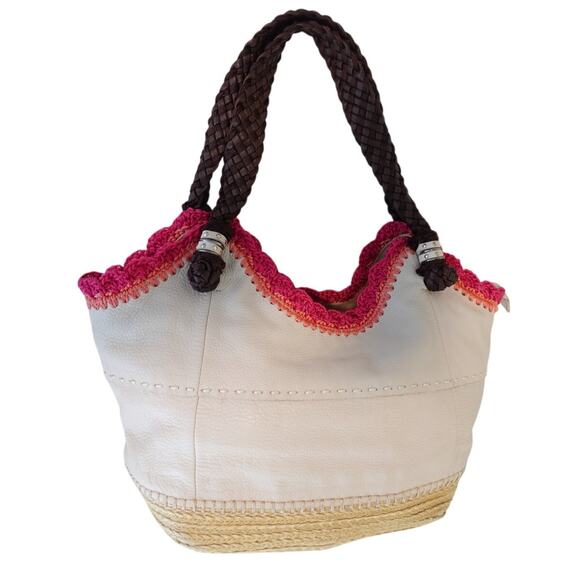 The Sak | Bags | The Sac Bags The Sak Indi Leather Hobo N Crochet Purse ...
